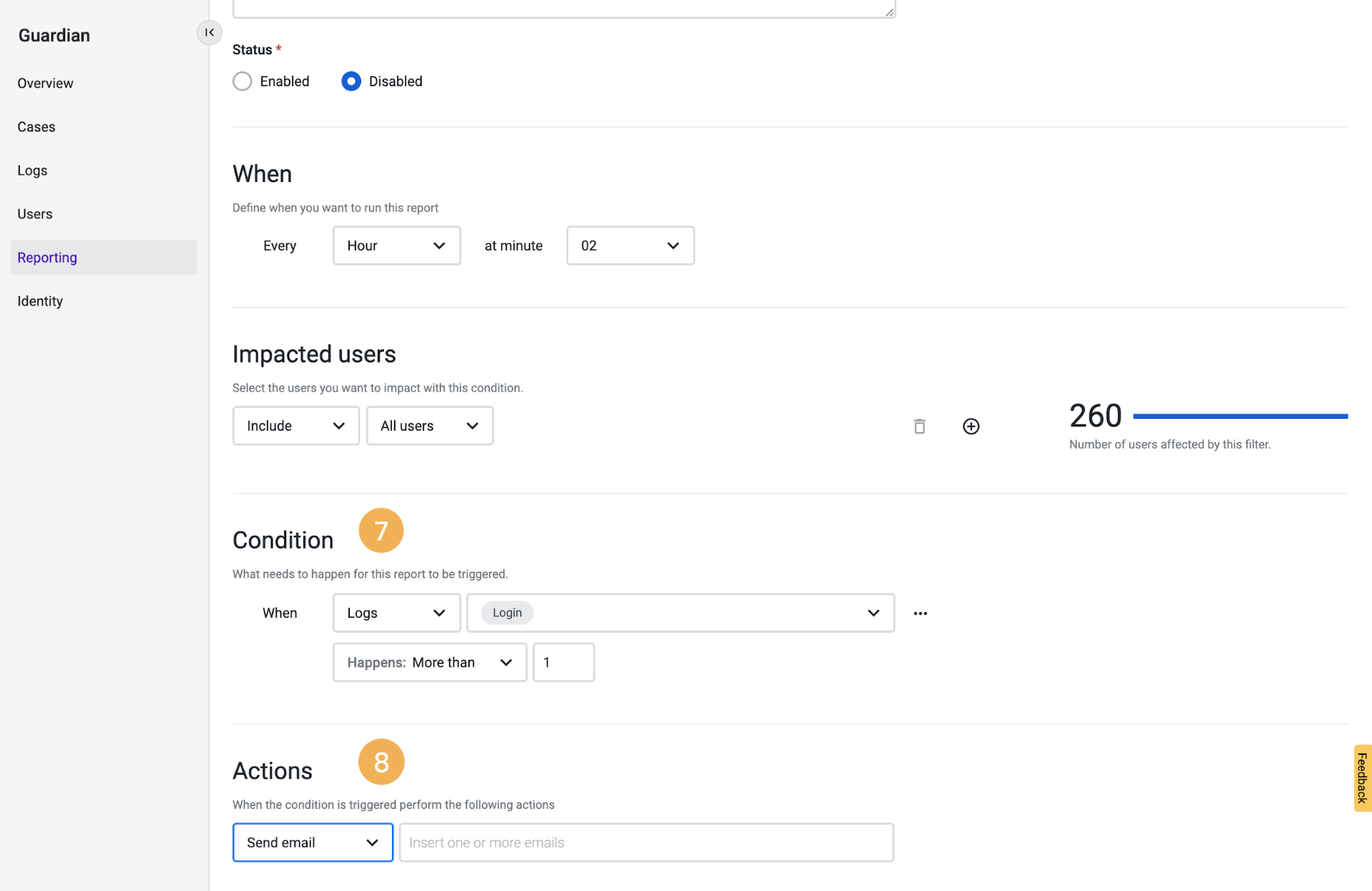 Using Talkdesk Guardian Reporting – Knowledge Base