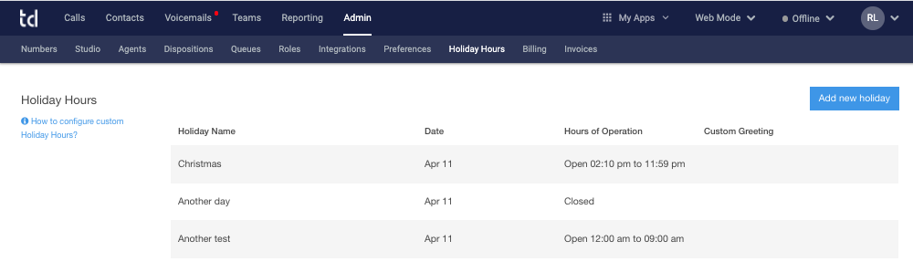 Configuring Workforce Management – Knowledge Base