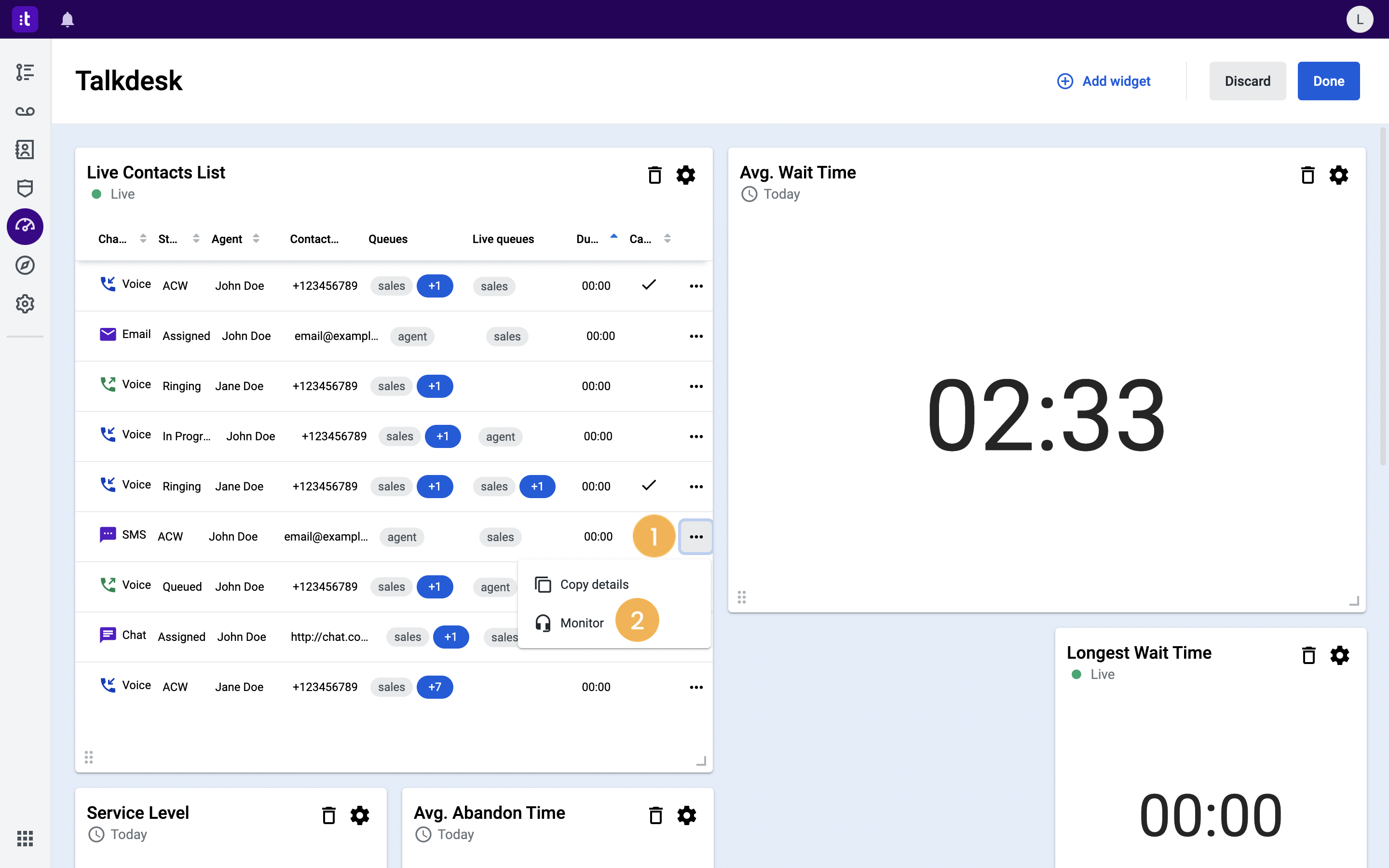 Live Monitoring: Overview – Knowledge Base