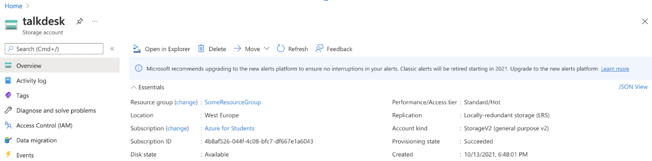 [Storage and Retention] Setting up a Custom Microsoft Azure Storage ...