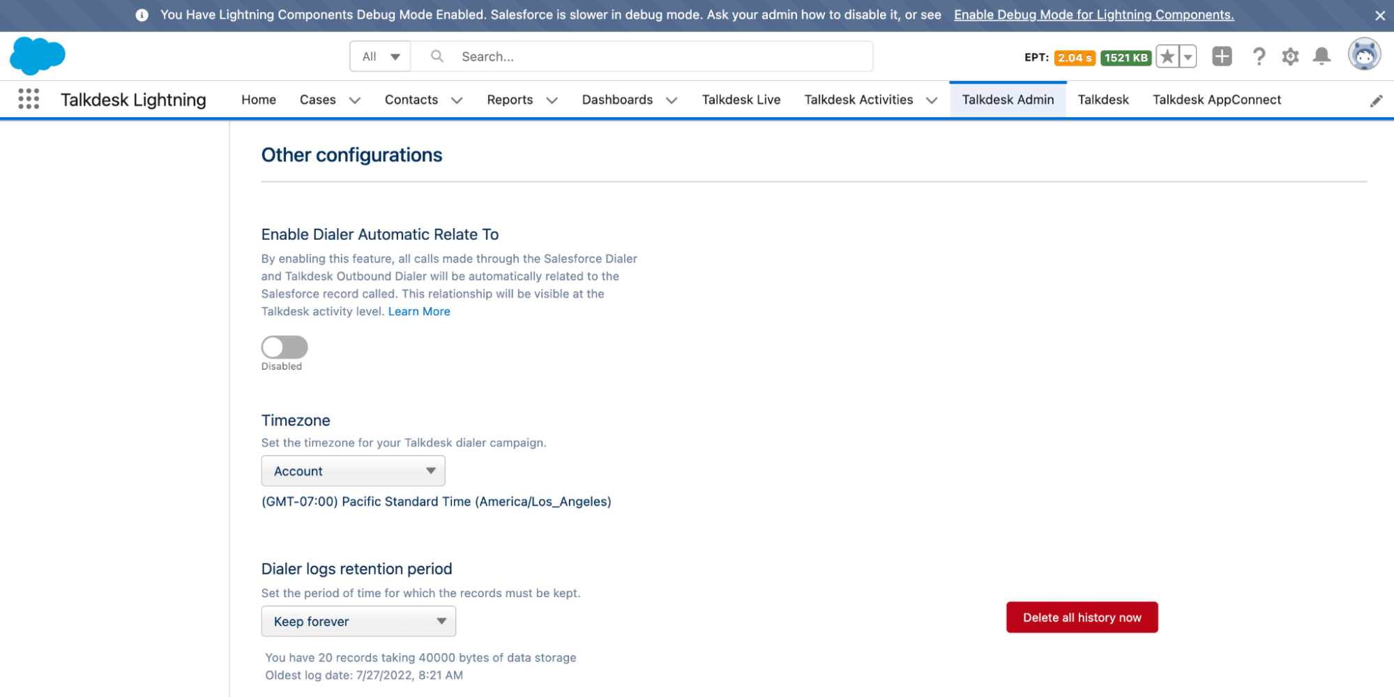 Setting up Talkdesk Dialer for Salesforce – Knowledge Base