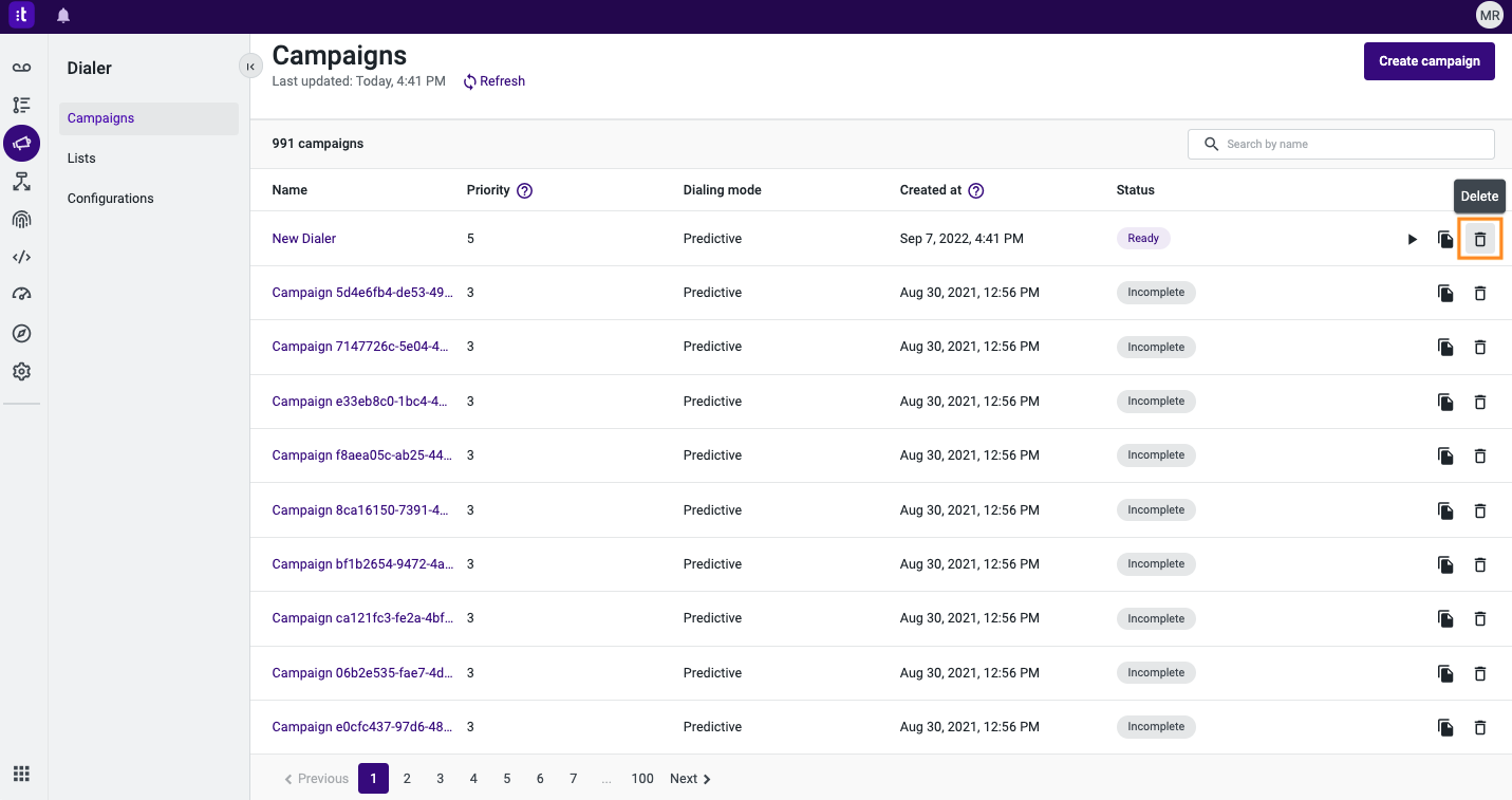 Managing Campaigns Overview – Knowledge Base