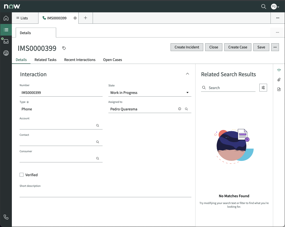 Uso de Relate To en Talkdesk ServiceNow Connector (Conversations ...