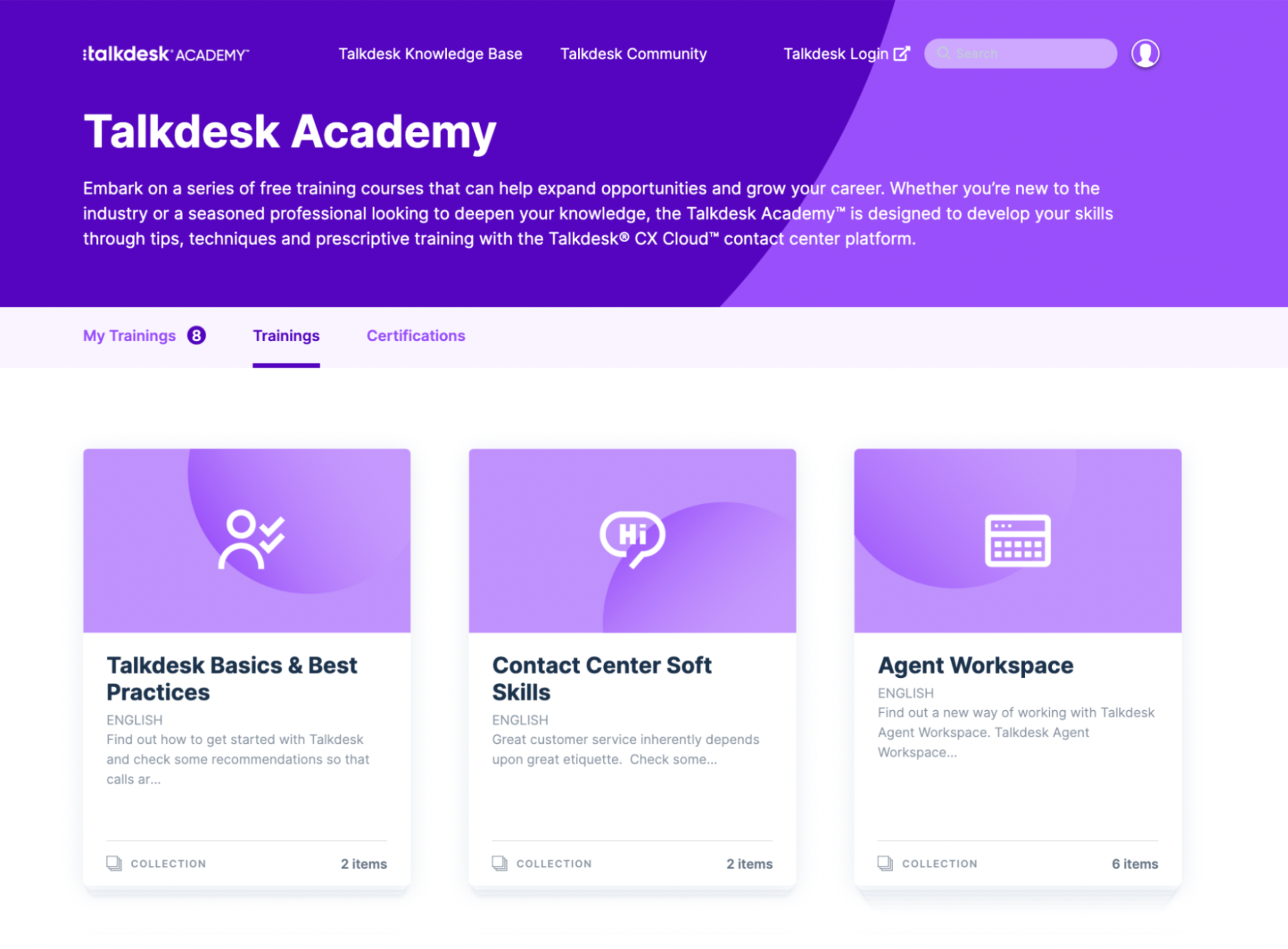Talkdesk Academy: FAQ – Knowledge Base